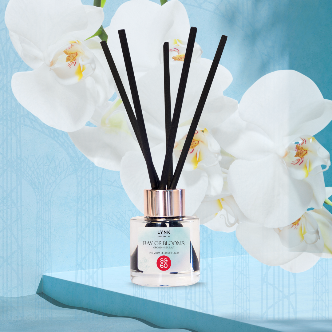 [SG60] Bay of Blooms (Orchid and Sea Salt) Reed Diffuser