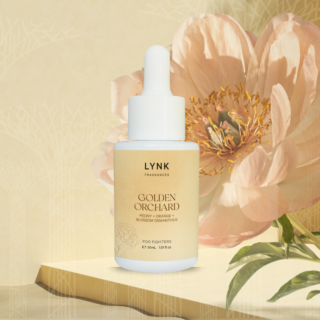 SG60 Golden Orchard Poo Fighter™ | Lynk Fragrances